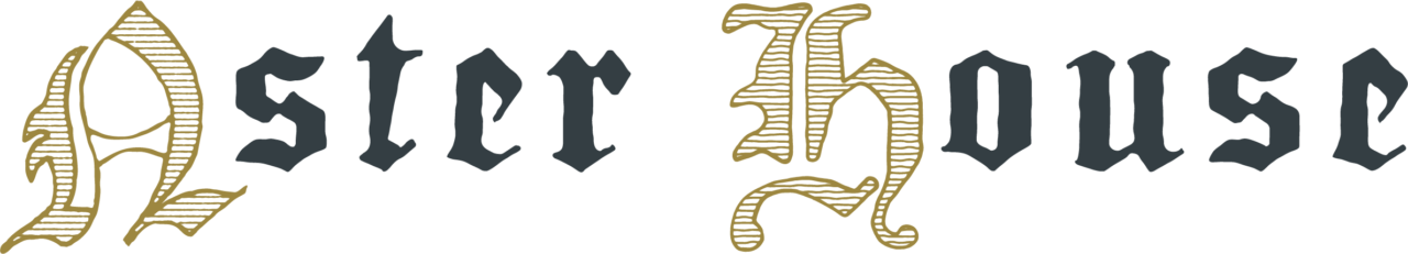 Aster House — Food & Drink Menus